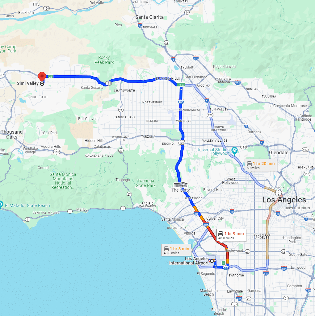 No.1 Superior Car Service Simi Valley To LAX | LAX Transfers